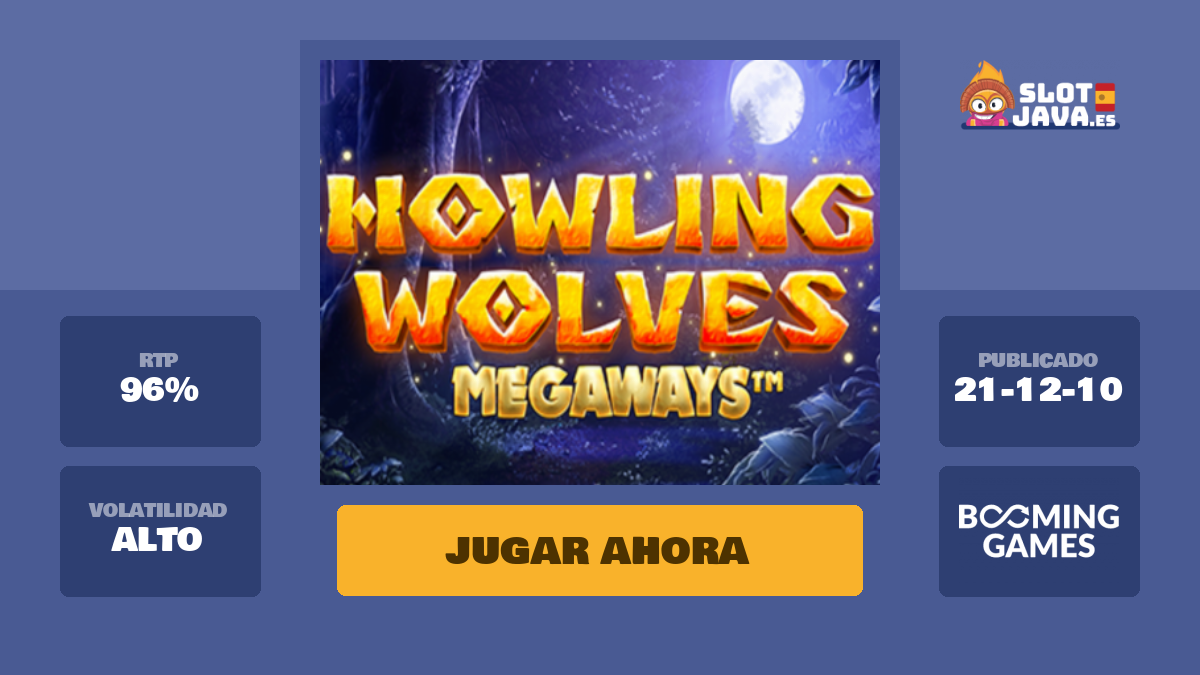 Howling Wolves Megaways tragaperras online - Juega gratis en SlotJava