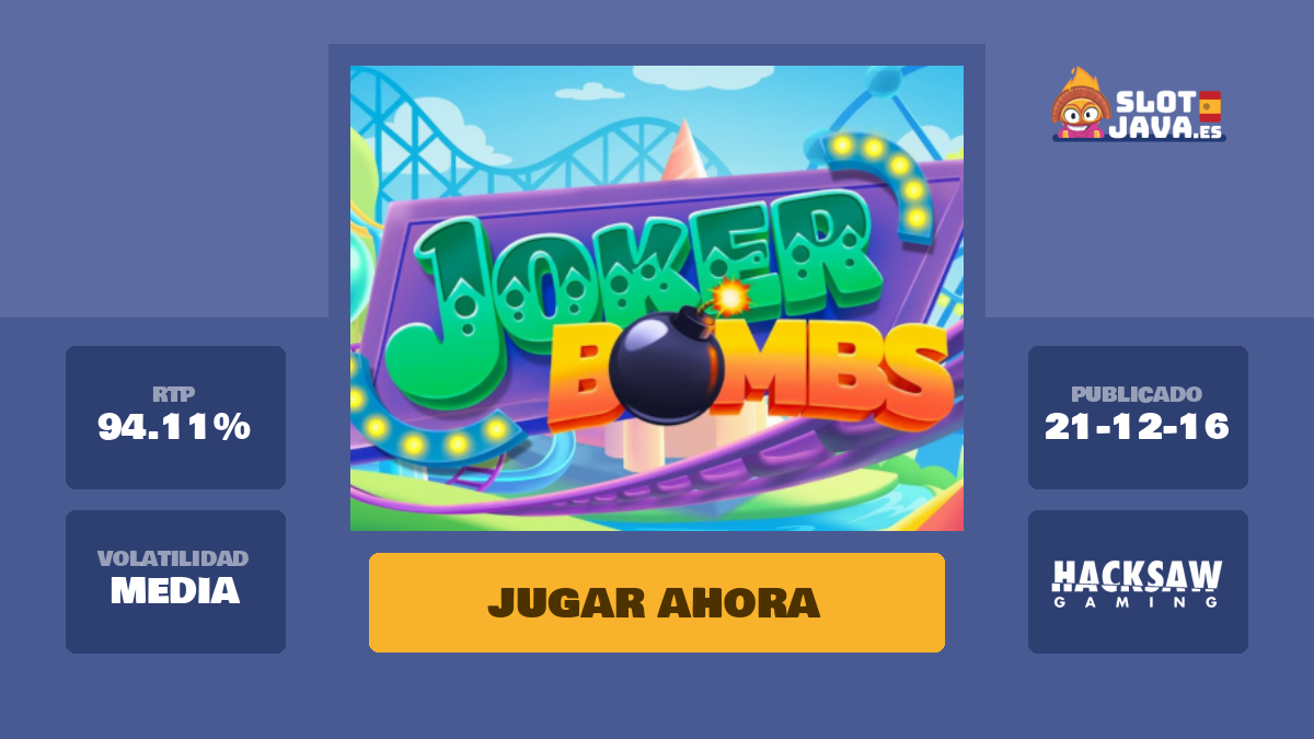 Joker Bombs tragaperras online - Juega gratis en SlotJava