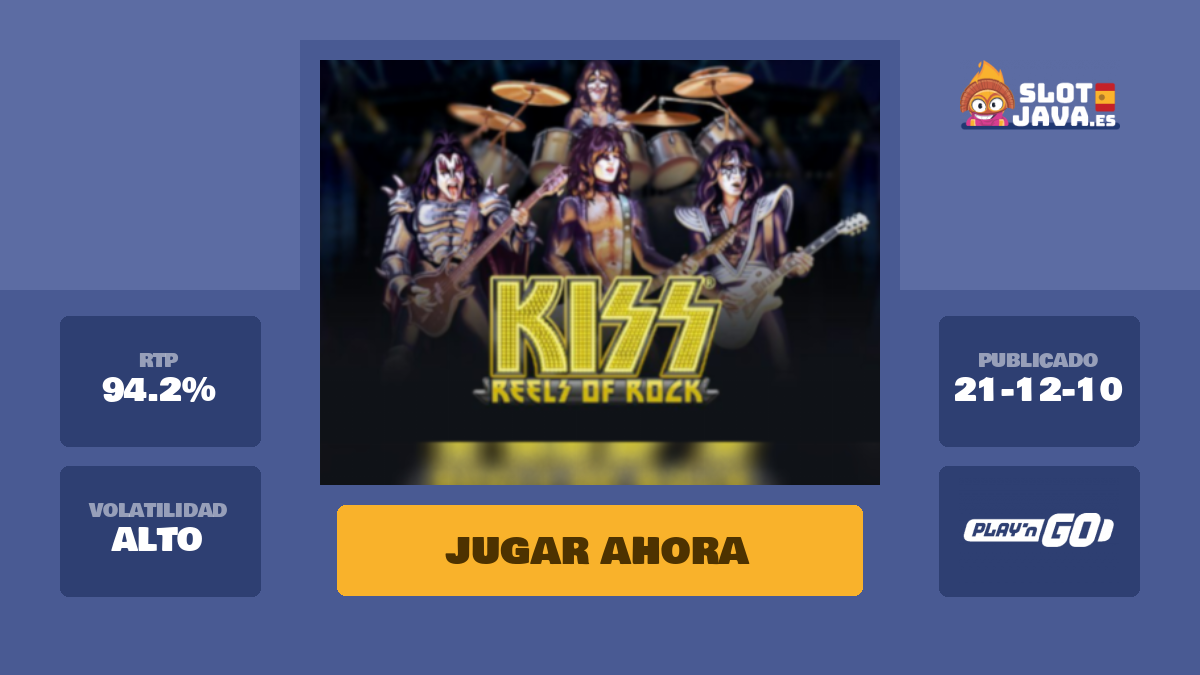 KISS Reels of Rock tragaperras online - Juega gratis en SlotJava