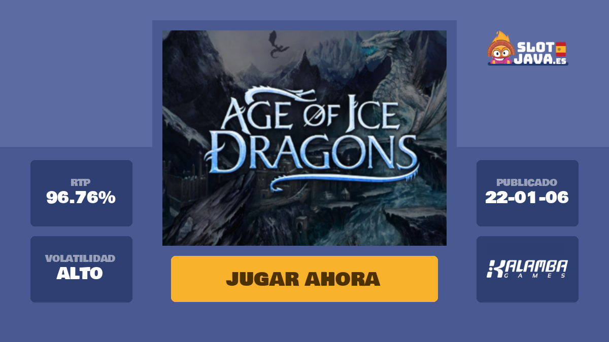 Age of Ice Dragons tragaperras online - Juega gratis en SlotJava
