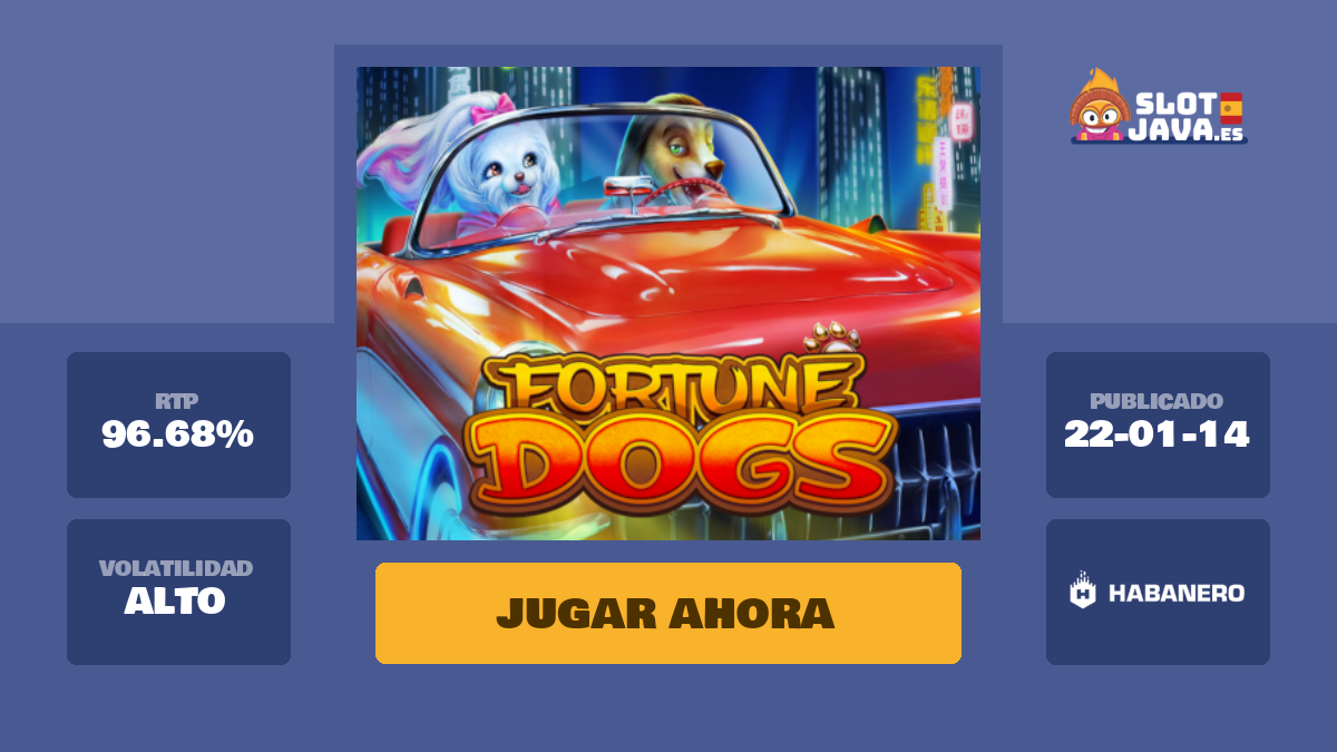 Fortune Dogs tragaperras online - Juega gratis en SlotJava