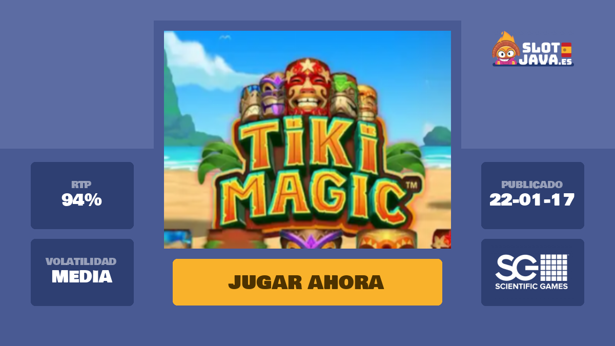 Tiki Magic tragaperras online - Juega gratis en SlotJava