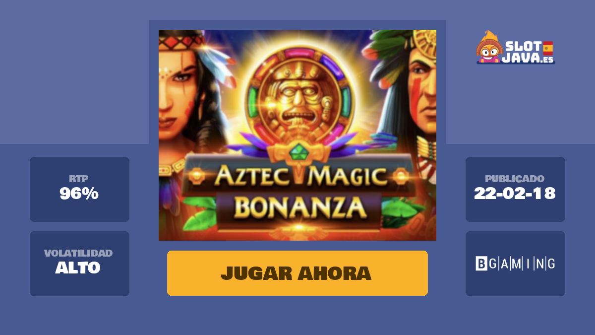 Aztec Magic Bonanza tragaperras online - Juega gratis en SlotJava