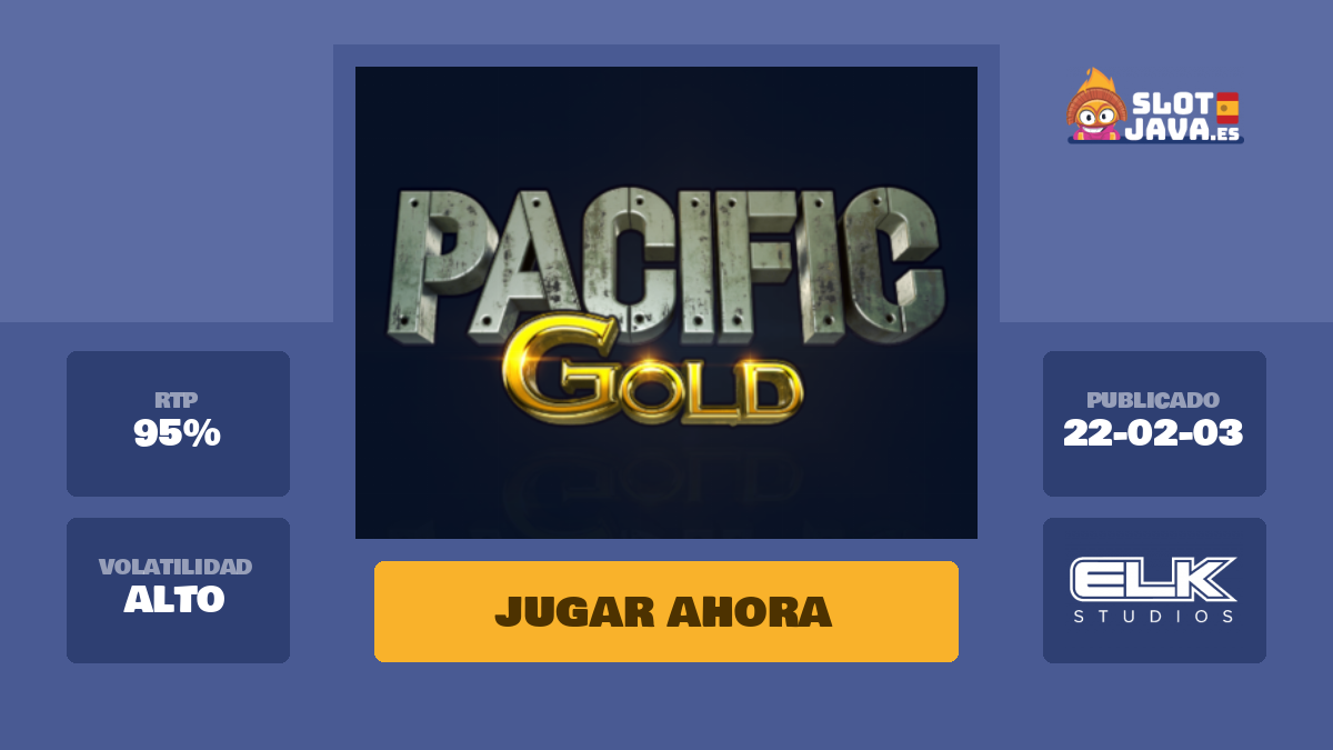 Pacific Gold tragaperras online - Juega gratis en SlotJava