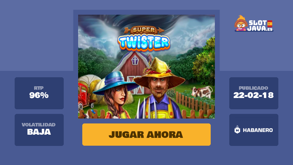 Super Twister tragaperras online - Juega gratis en SlotJava