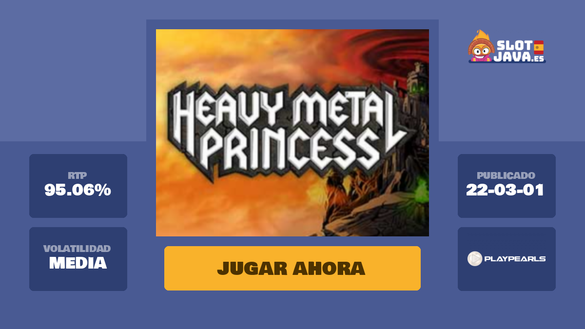 Heavy Metal Princess tragaperras online - Juega gratis en SlotJava
