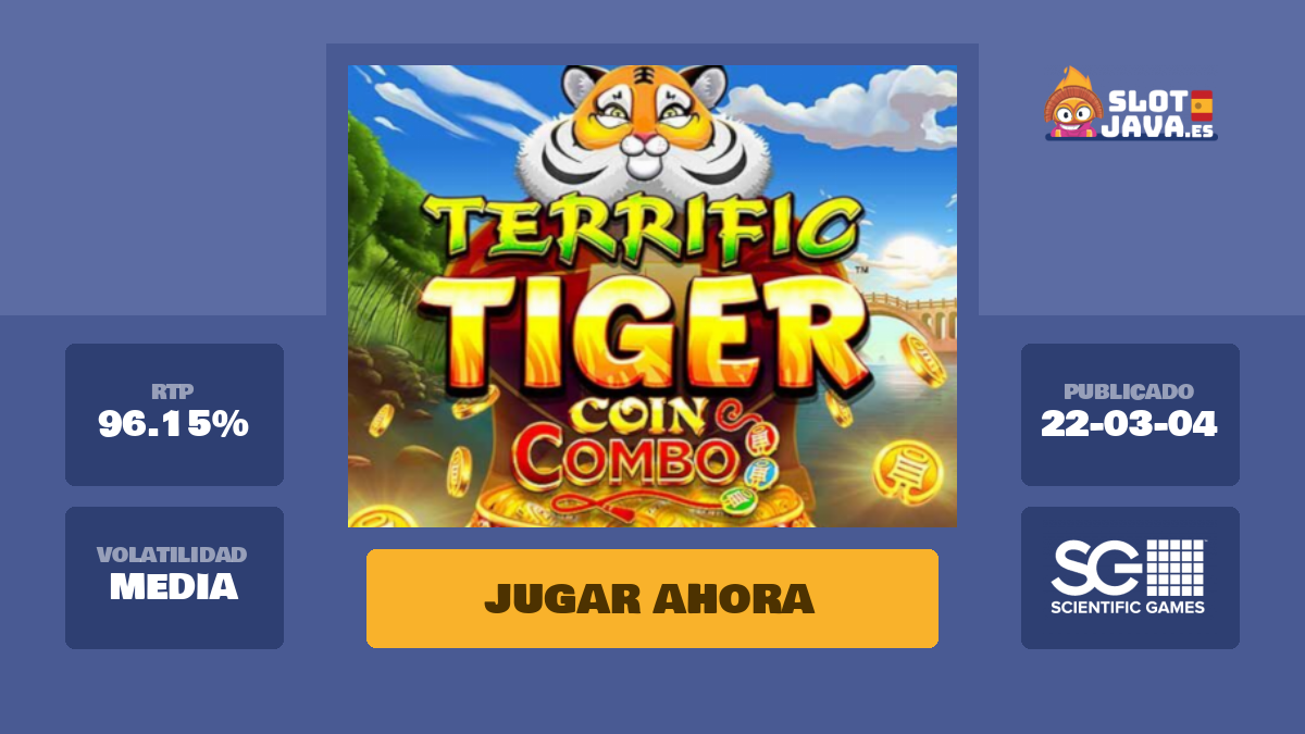 Terrific Tiger Coin Combo tragaperras online - Juega gratis en SlotJava