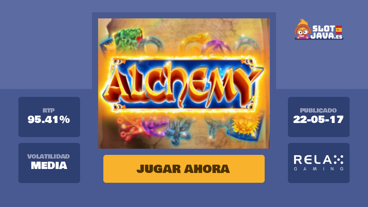 Alchemy tragaperras online - Juega gratis en SlotJava