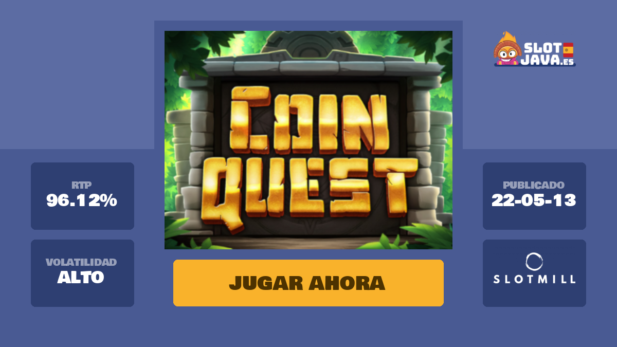 Coin Quest tragaperras online - Juega gratis en SlotJava