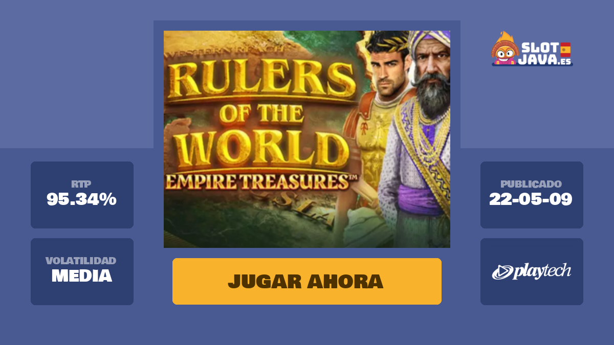 Rulers of the World tragaperras online - Juega gratis en SlotJava