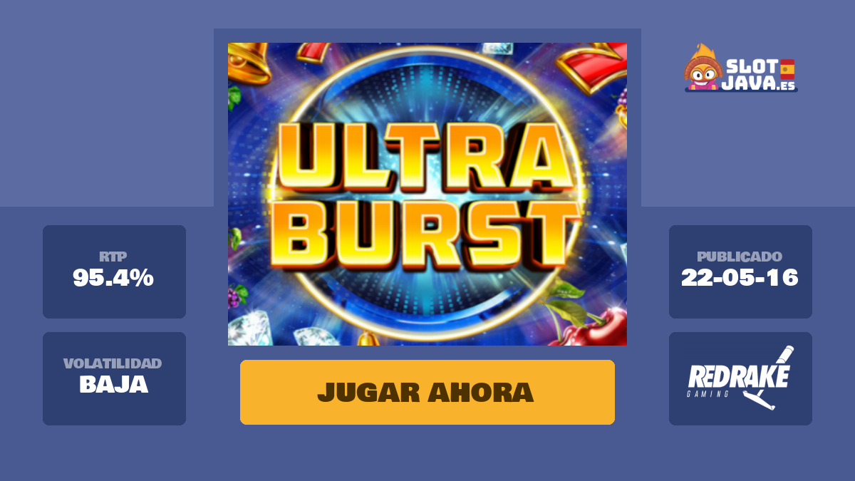 Ultra Burst tragaperras online - Juega gratis en SlotJava