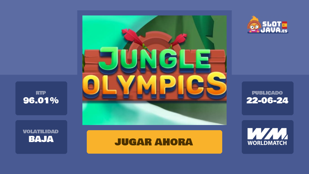 Jungle Olympics tragaperras online - Juega gratis en SlotJava