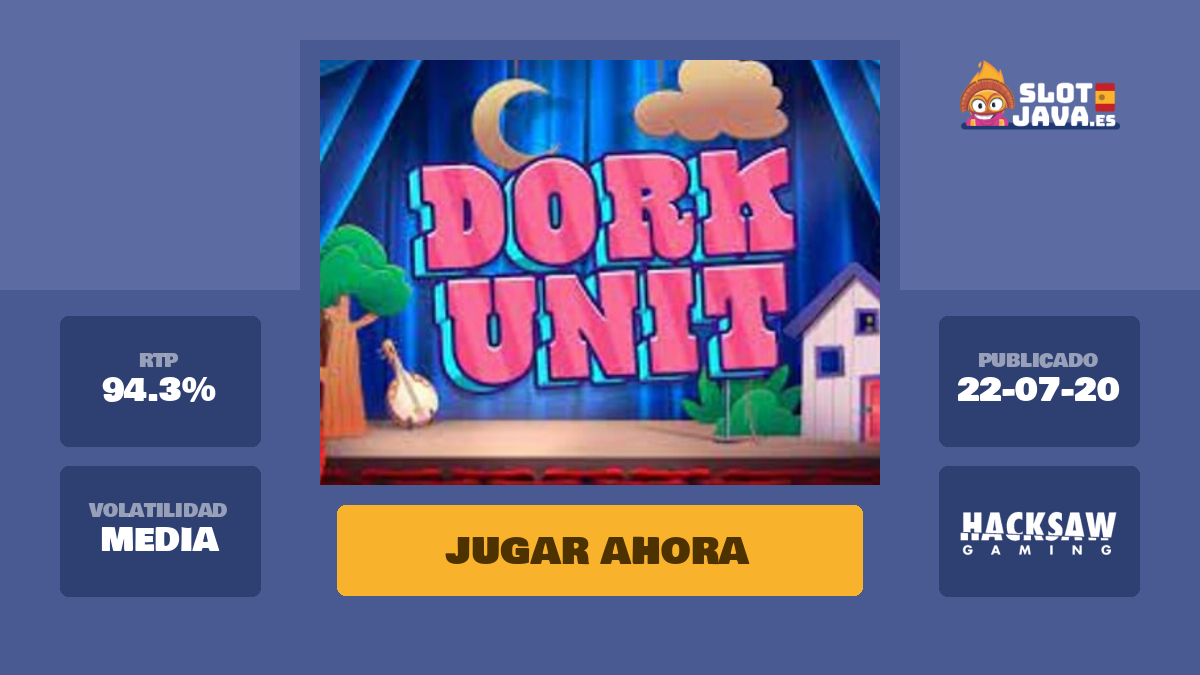 Dork Unit tragaperras online - Juega gratis en SlotJava