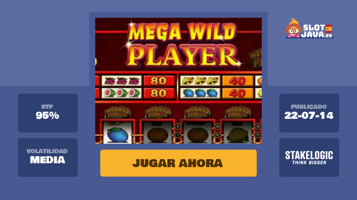 Mega Wild Player tragaperras online - Juega gratis en SlotJava