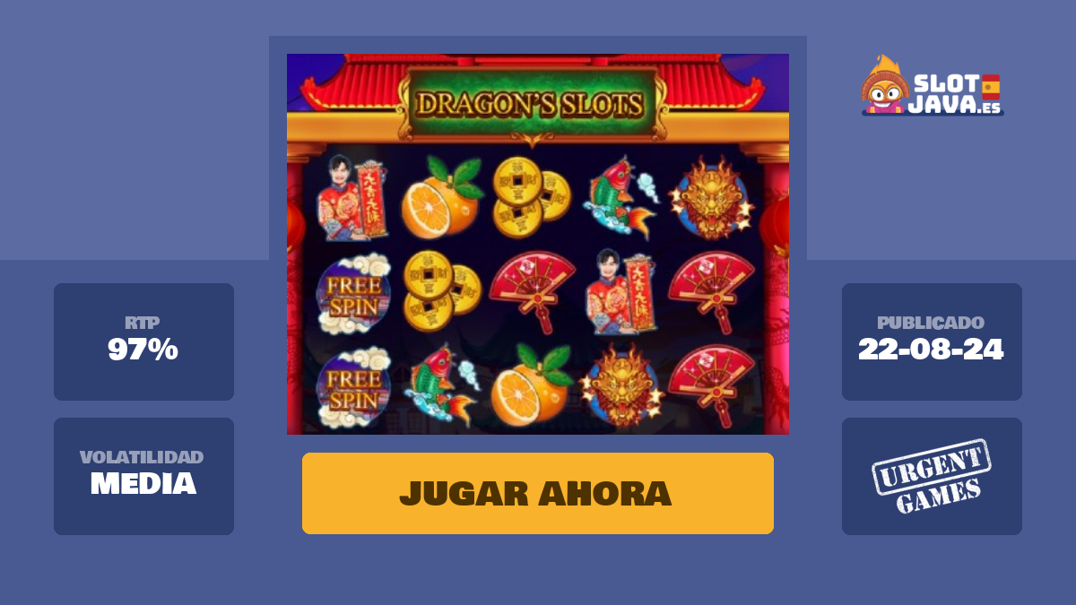 Dragon's Slots tragaperras online - Juega gratis en SlotJava