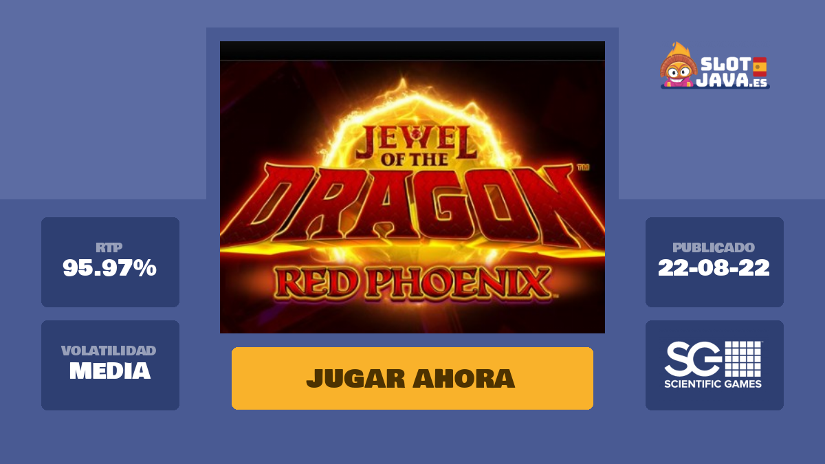Jewel of the Dragon Red Phoenix tragaperras online - Juega gratis en SlotJava