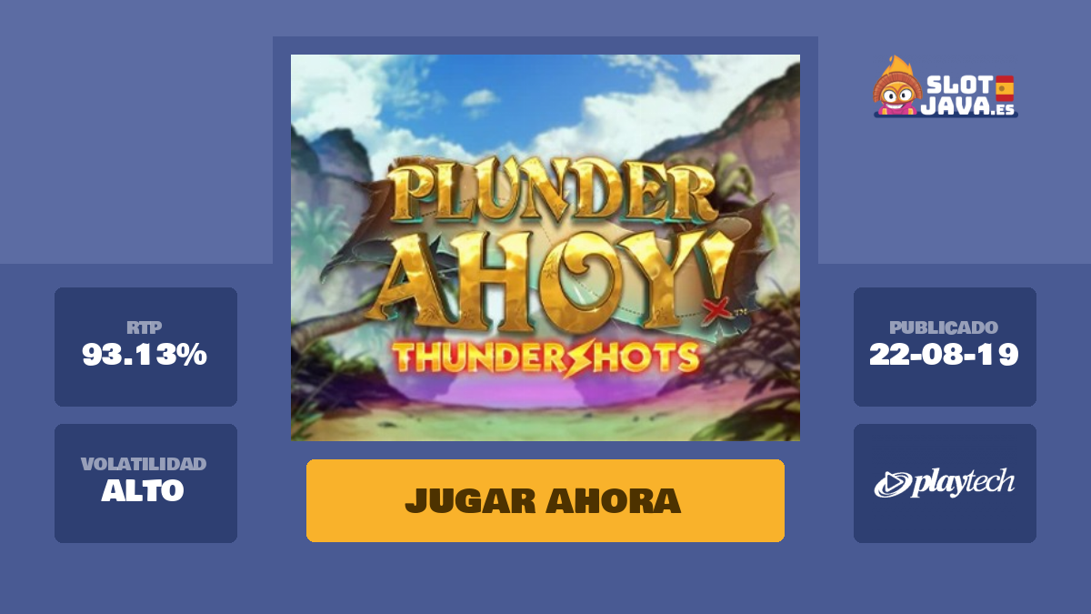 Play Plunder Ahoy! Thundershots tragaperras online - Juega gratis en ...