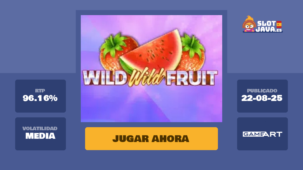 Wild Wild Fruit tragaperras online - Juega gratis en SlotJava