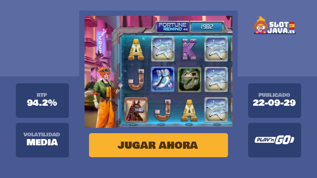 Fortune Rewind tragaperras online - Juega gratis en SlotJava