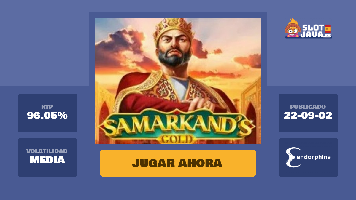 Samarkand’s Gold tragaperras online - Juega gratis en SlotJava