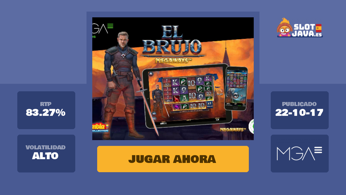 El Brujo Megaways tragaperras online - Juega gratis en SlotJava