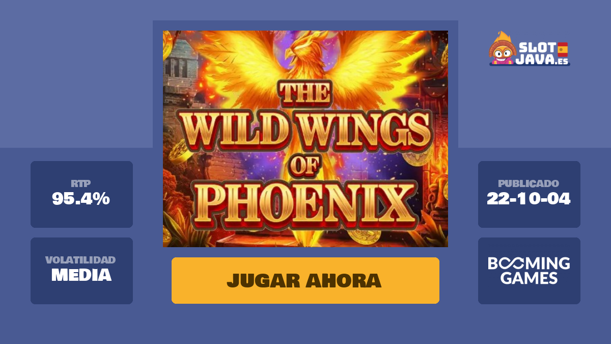 The Wild Wings of Phoenix tragaperras online - Juega gratis en SlotJava