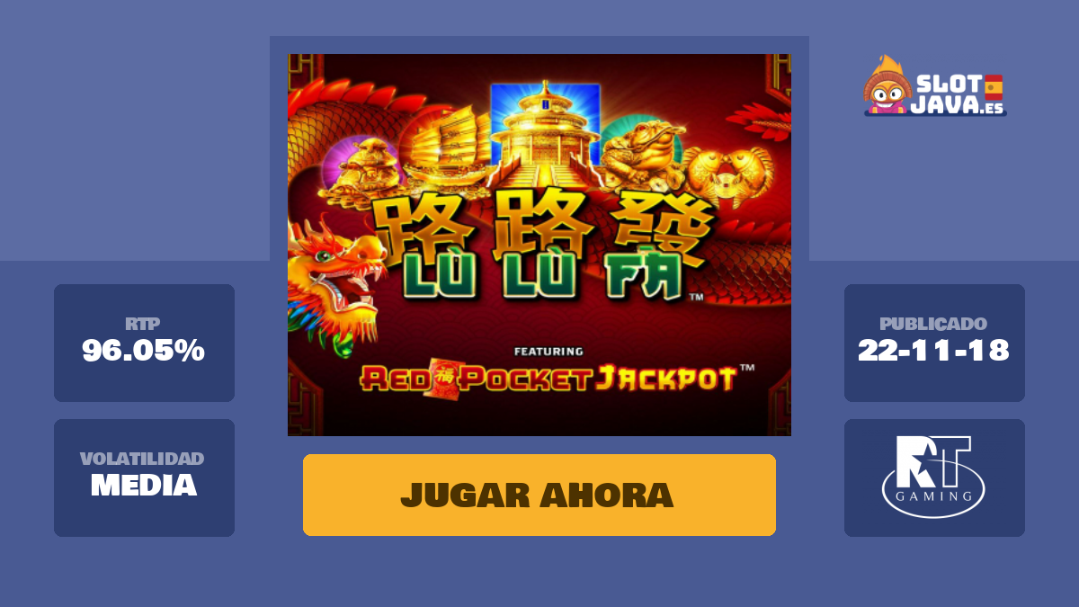 Lu Lu Fa, la tragaperras de vídeo desarrollada por Reel Time Gaming donde la abundancia de la ...