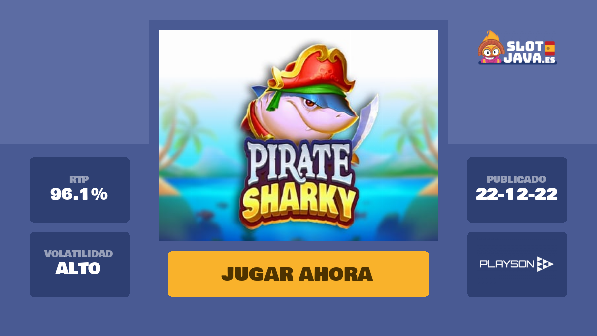 Pirate Sharky tragaperras online - Juega gratis en SlotJava