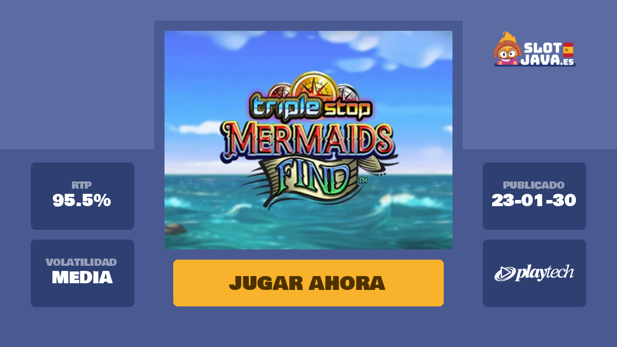Triple Stop Mermaids Find tragaperras online - Juega gratis en SlotJava