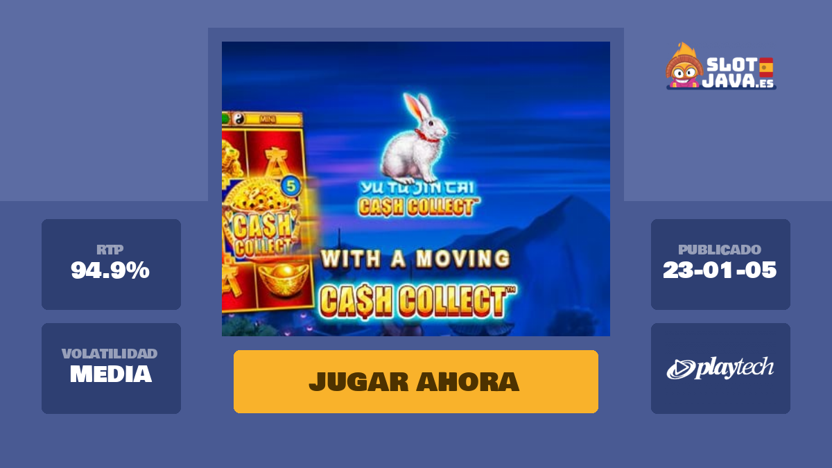 Premios de hasta 500x te esperan en Yu Tu Jin Cai Cash