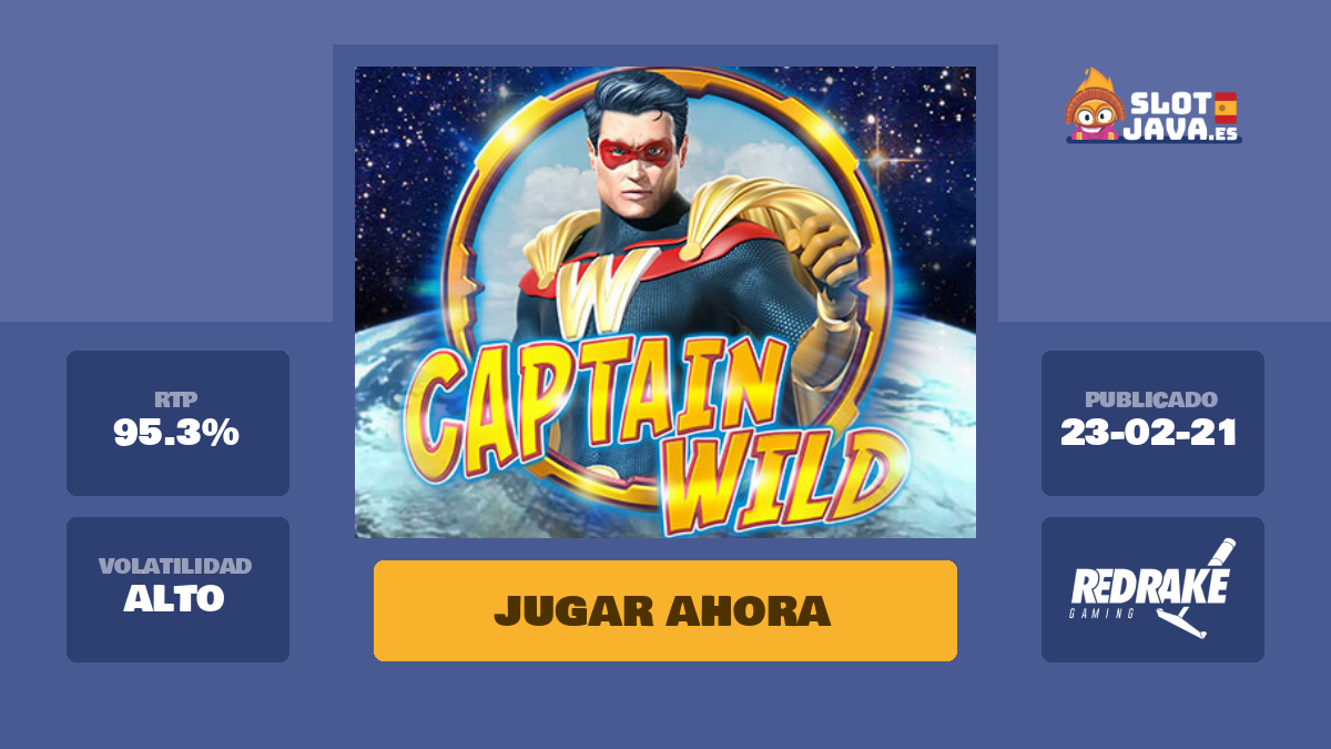 Captain Wild tragaperras online - Juega gratis en SlotJava