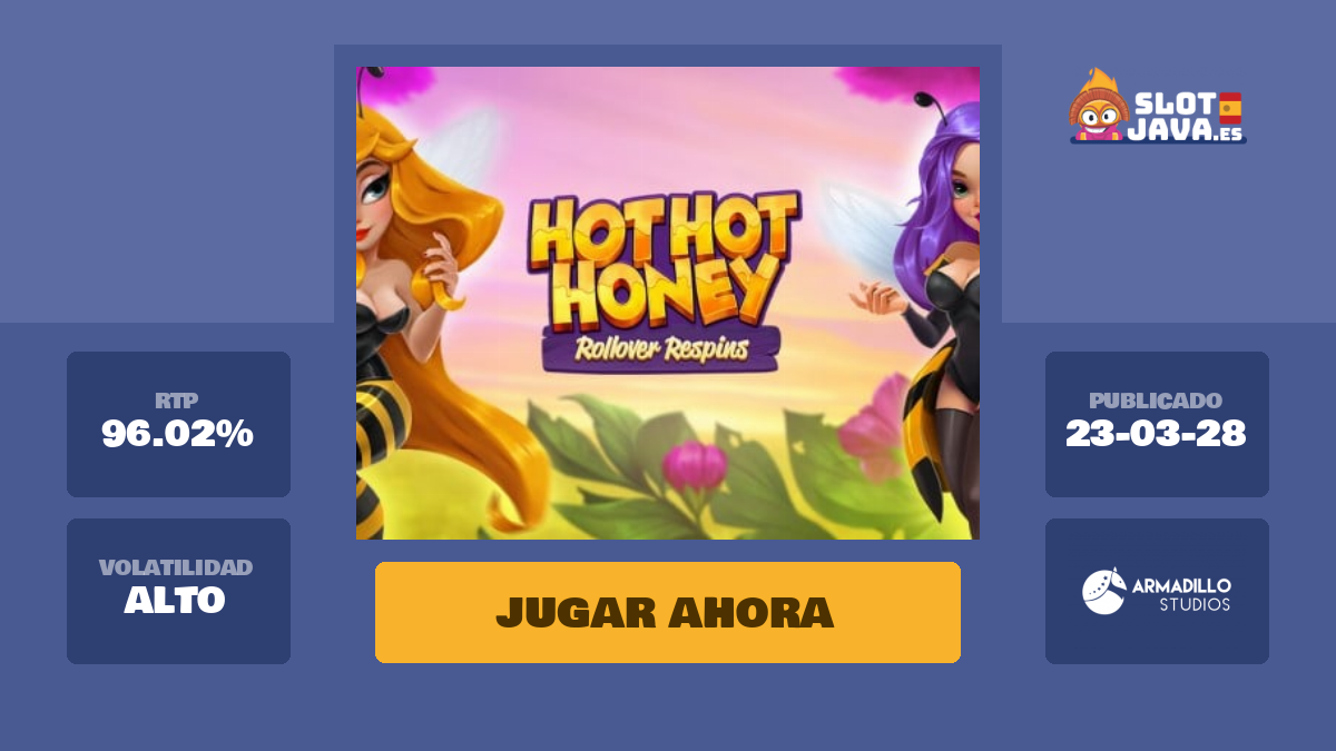 Tragaperras Hot Hot Honey gratis: opinión y demo SlotJava