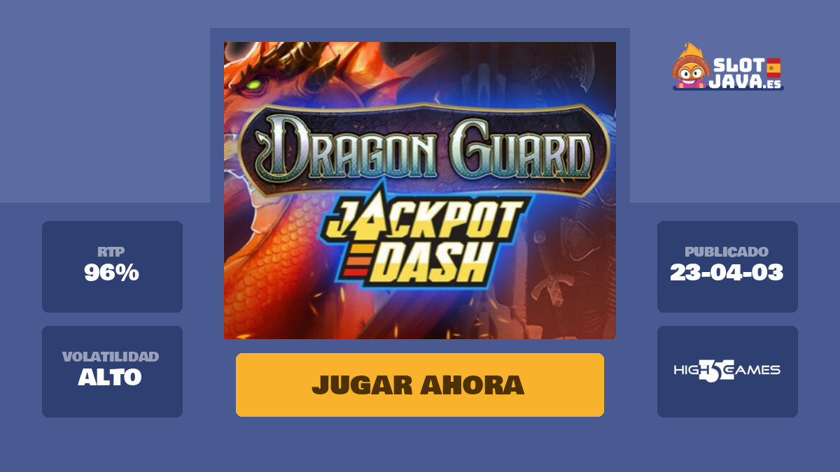 Dragon Guard Jackpot Dash reseña con demo | Slotjava