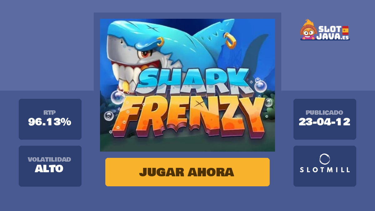 Reseña de la slot online Shark Frenzy de Slotmill