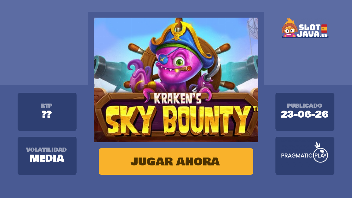 Descripción y análisis de la slot Kraken’s Sky Bount de Pragmatic Play