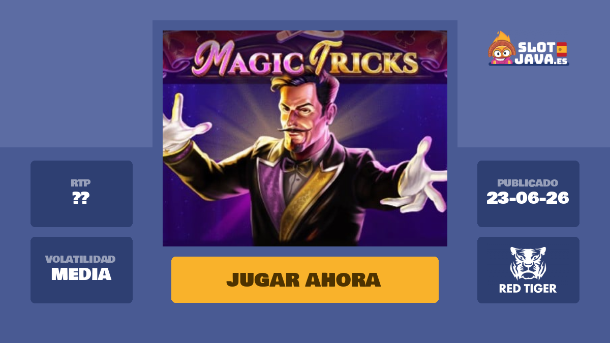 Magic Tricks reseña con demo | SlotJava.es