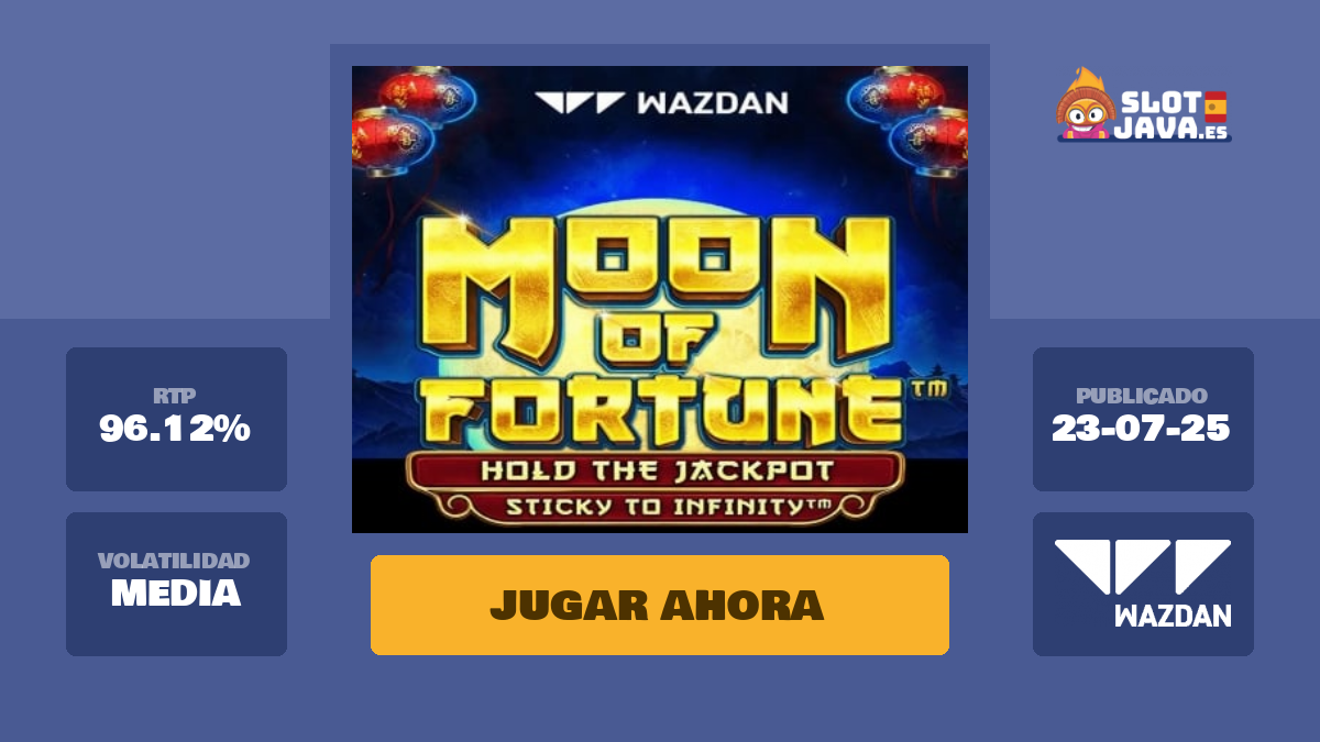 Moon Of Fortune tragaperras online - Juega gratis en SlotJava