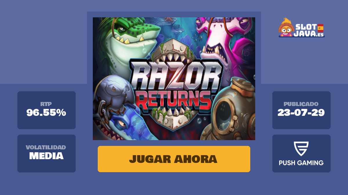 Razor Returns tragaperras online - Juega gratis en SlotJava