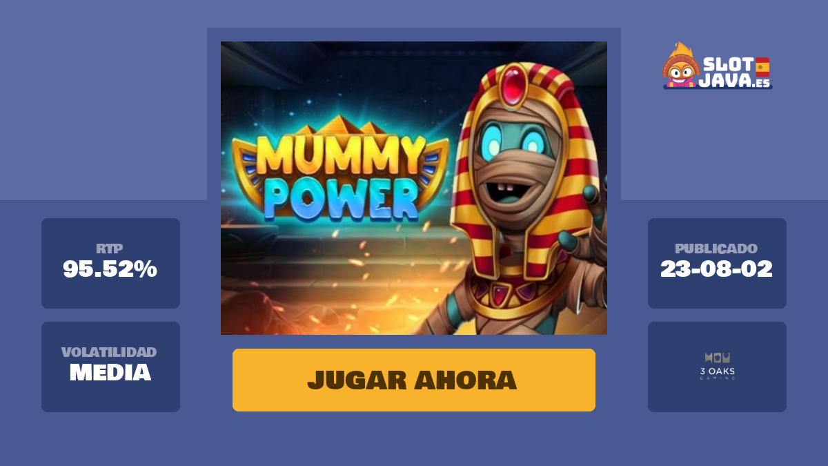 Mummy Power | Jugar ahora | SlotJava.es
