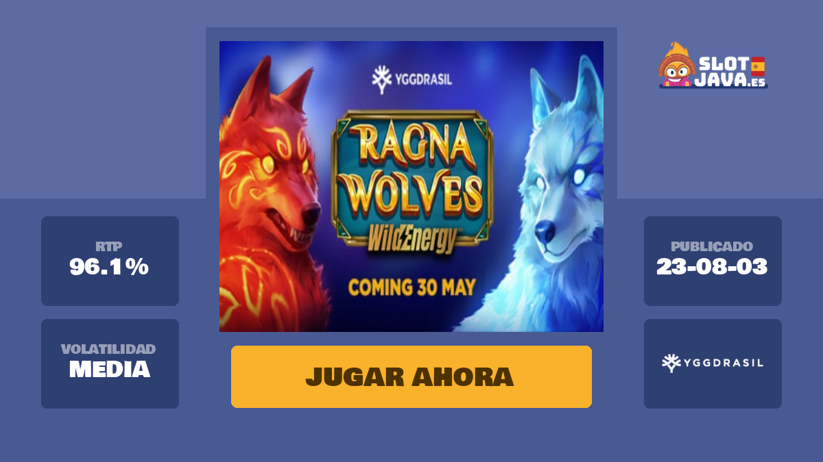 Ragnawolves WildEnergy Reseña |Jugar ahora| SlotJava.es
