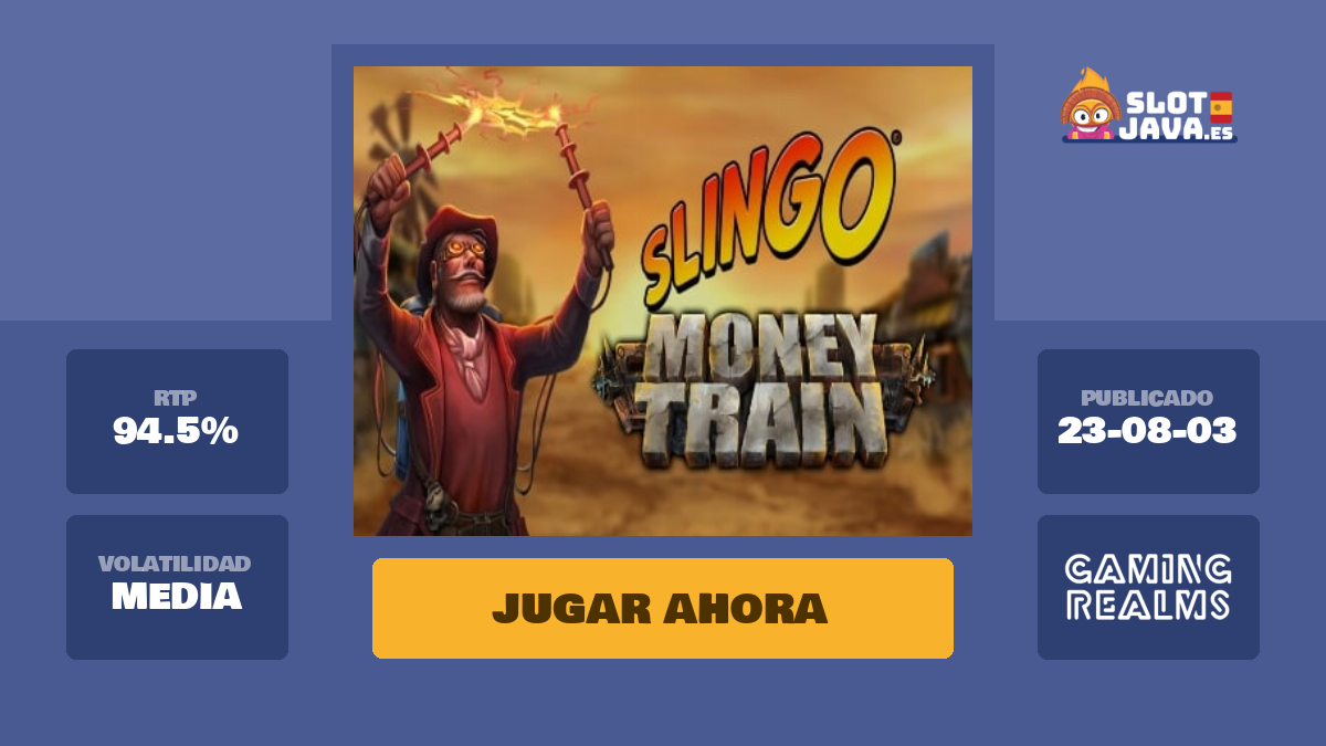 Slingo Money Train Reseña | Jugar ahora | SlotJava.es