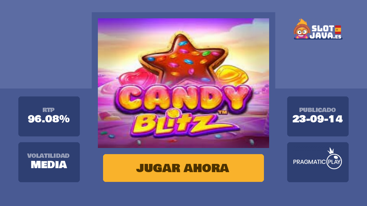 Candy Blitz Reseña |Jugar ahora| SlotJava.es