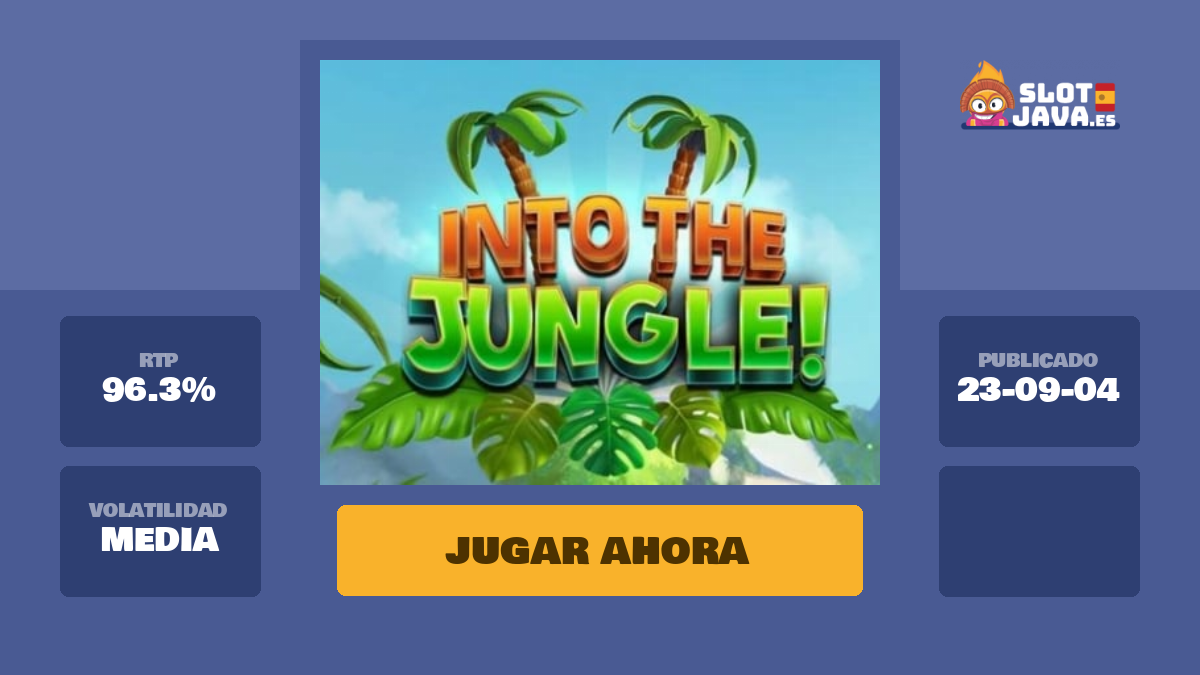 Into The Jungle - slotjava.es