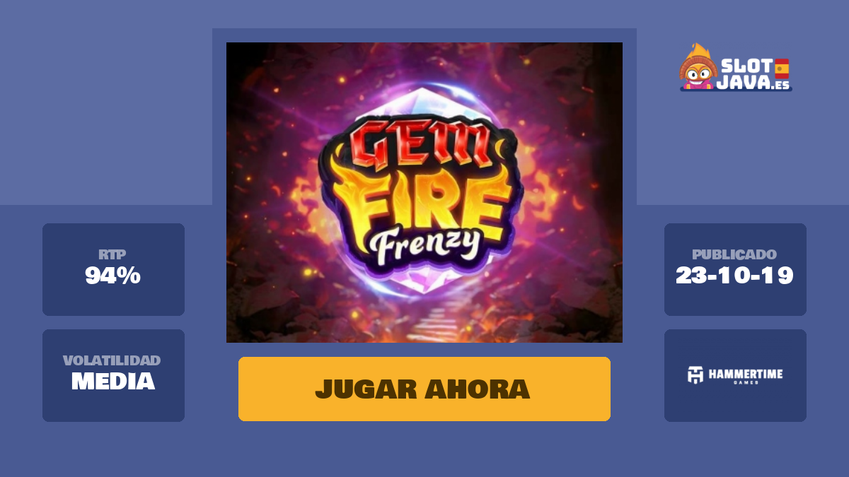 Gem Fire Frenzy - slotjava.es
