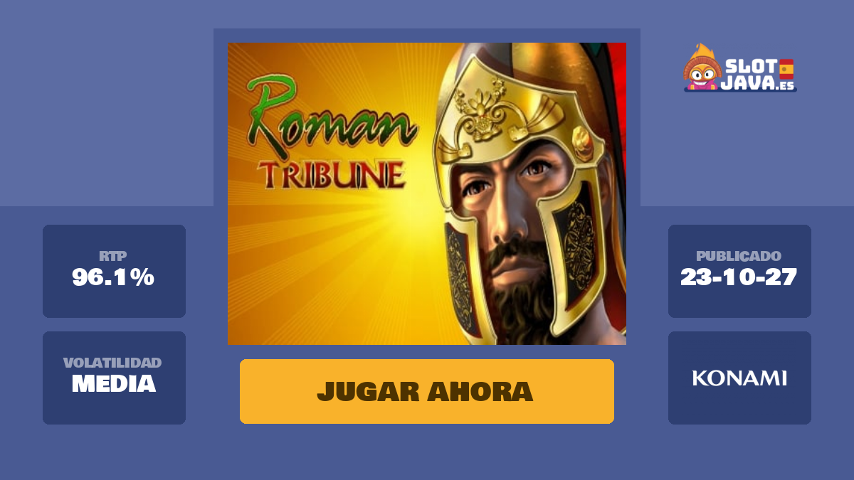Roman Tribune Reseña |Jugar ahora| SlotJava.es