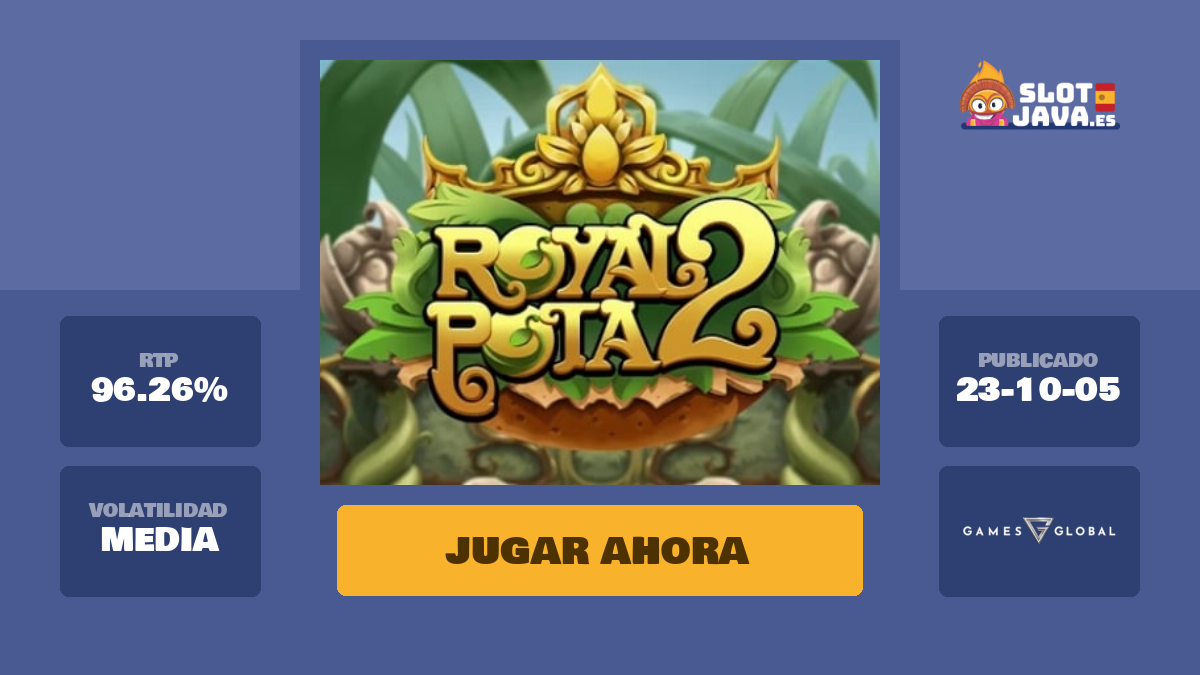 Royal Potato 2 Reseña |Jugar ahora| SlotJava.es