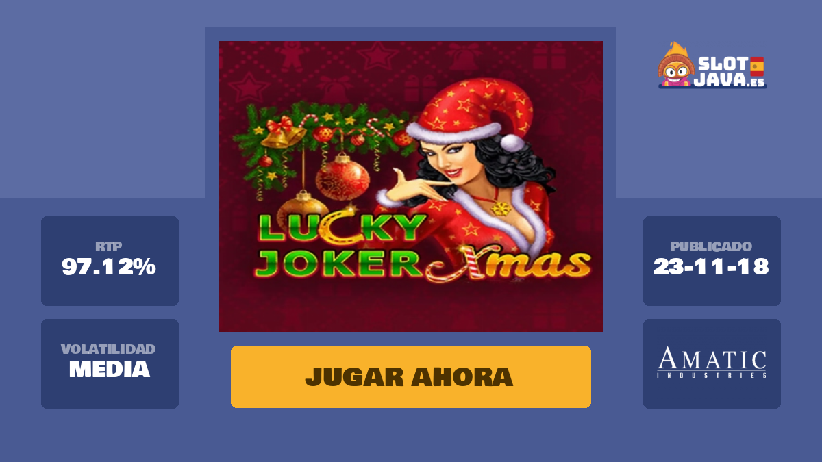 Lucky Joker Xmas - slotjava.es