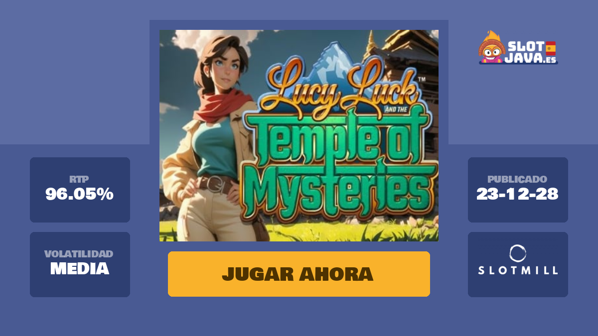 Lucy Luck and the Temple of Mysteries - slotjava.es