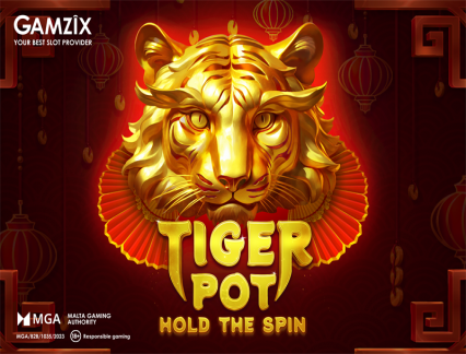 Tiger Pot Hold The Spin recolecta hasta X10.000 la apuesta
